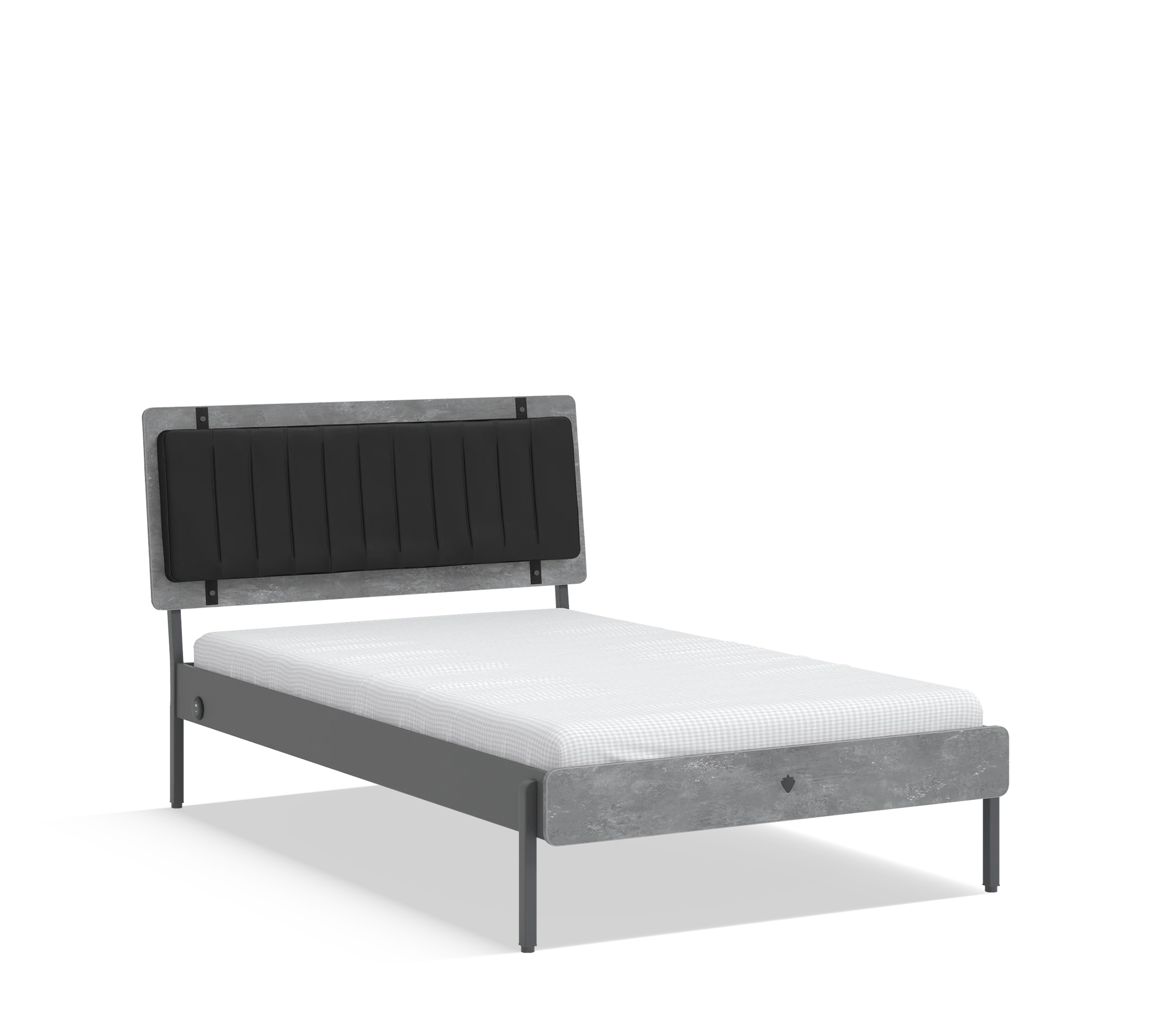 Lit Space Gray (120x200 cm) – Cilek Maroc